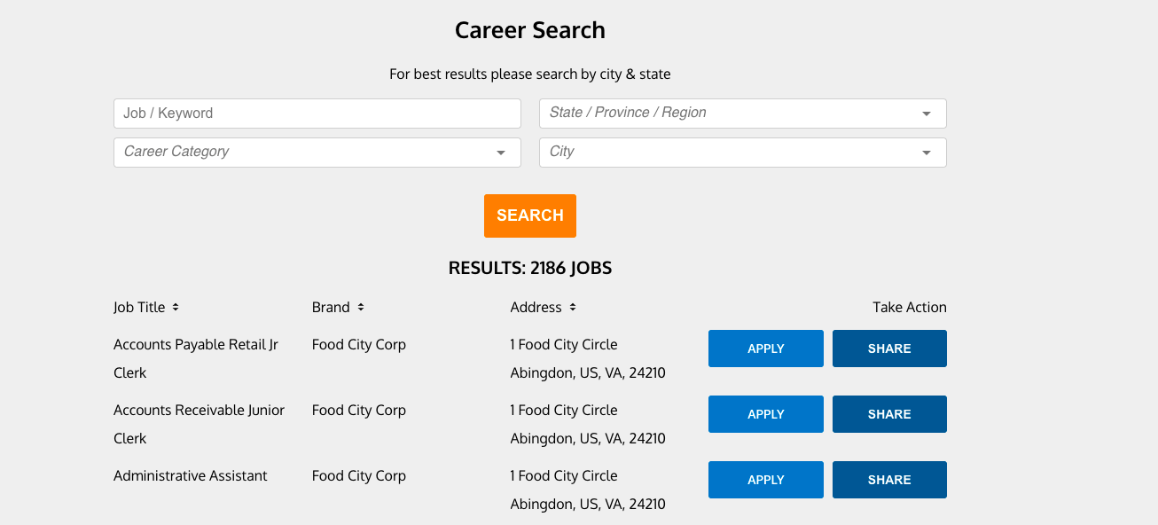 How to Get a Job at Food City - Careers & Application Guide 2025