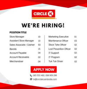 Circle K Application & Careers 2025